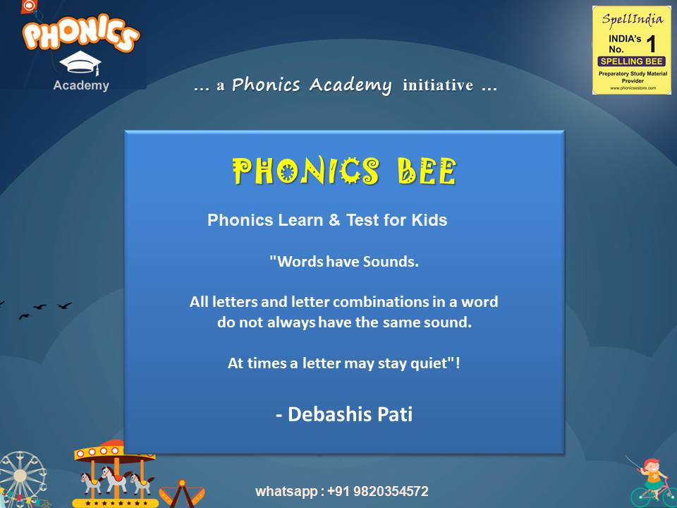 PHONICS BEE | Registration | Books