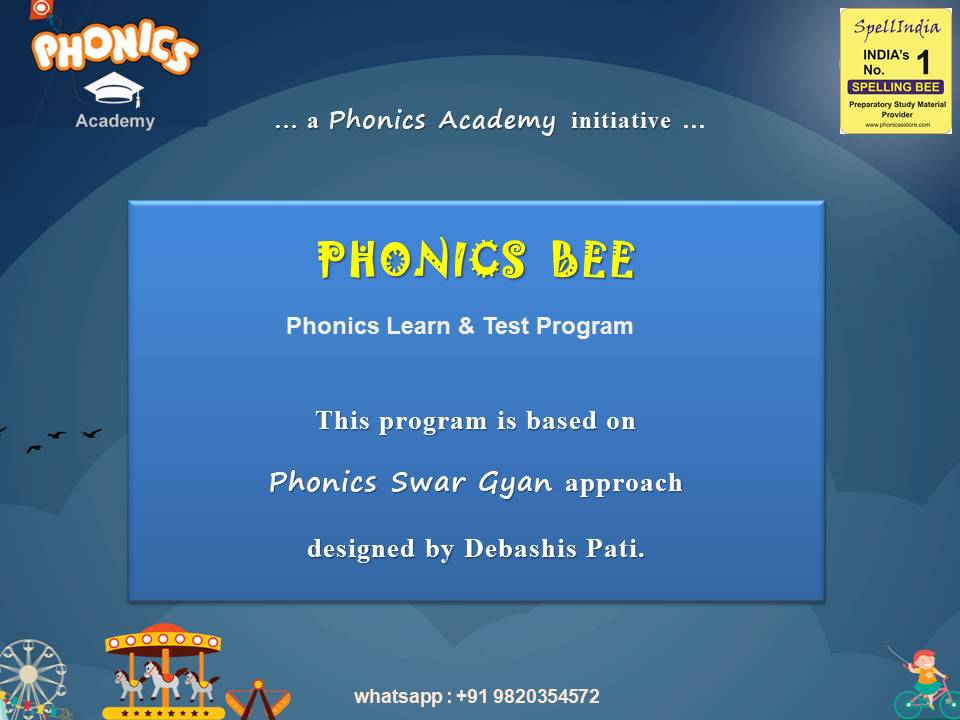PHONICS BEE | Registration | Books