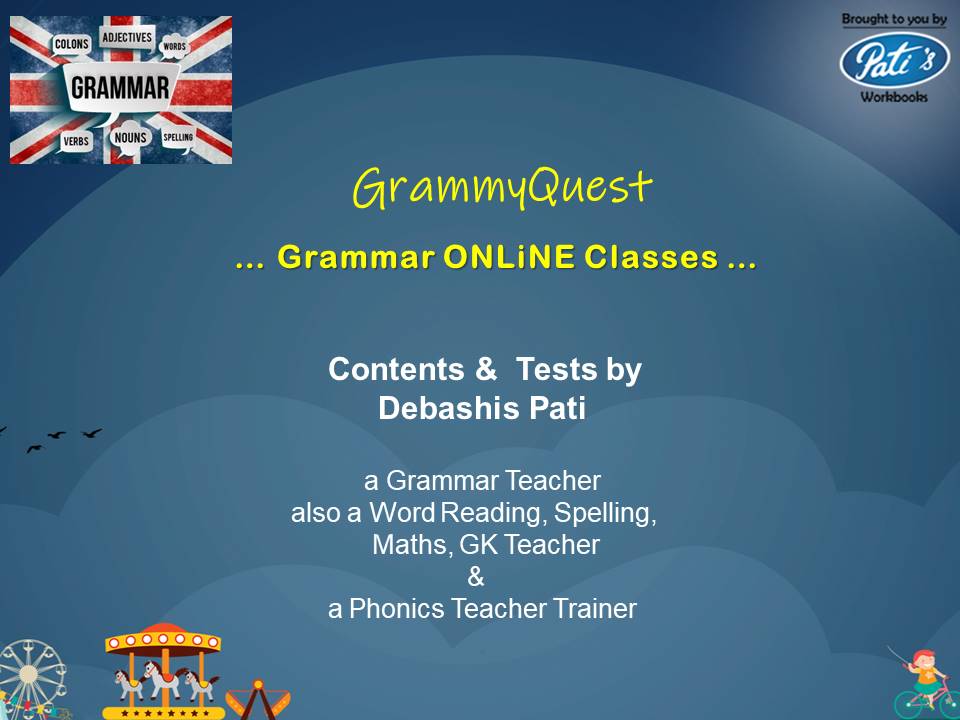 GrammyQuest | Worldwide Online Grammar Classes for Senior KG children