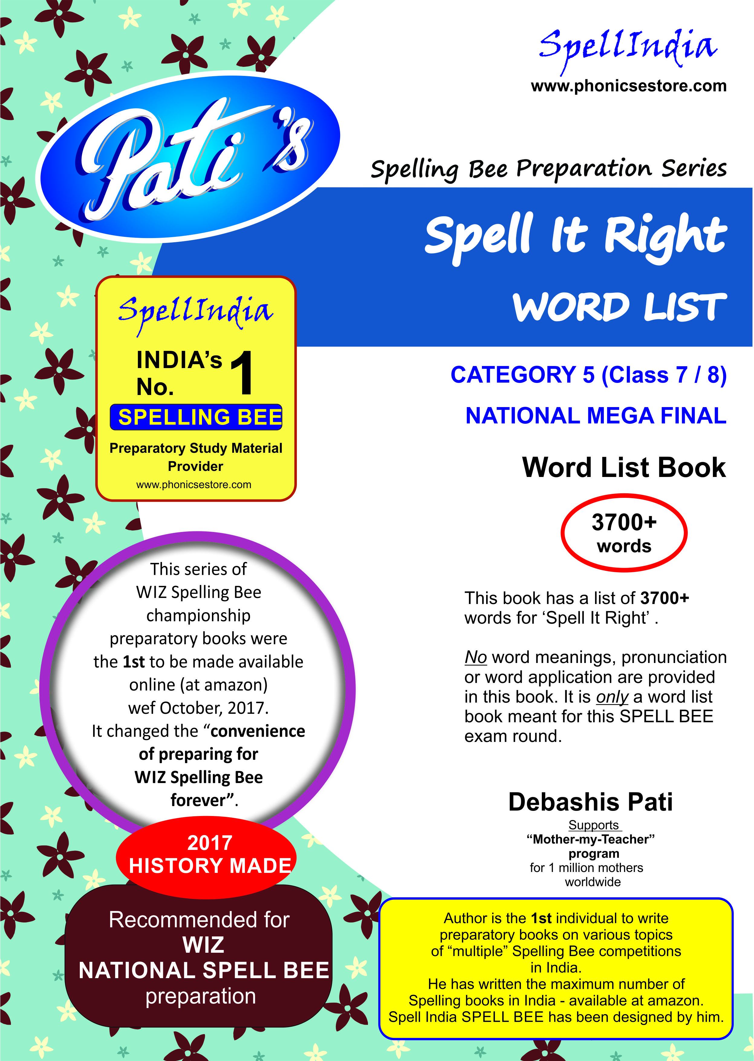 WIZ National Spell Bee | WIZARD Spelling Bee Competition Exam Books